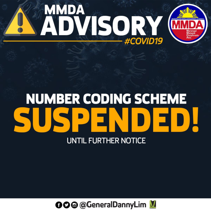 Number Coding Suspended Until Further Notice PortCalls Asia
